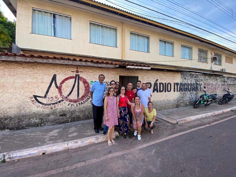 Primeiros dias do grupo Cor Unum no Brasil - Sol sem Fronteiras